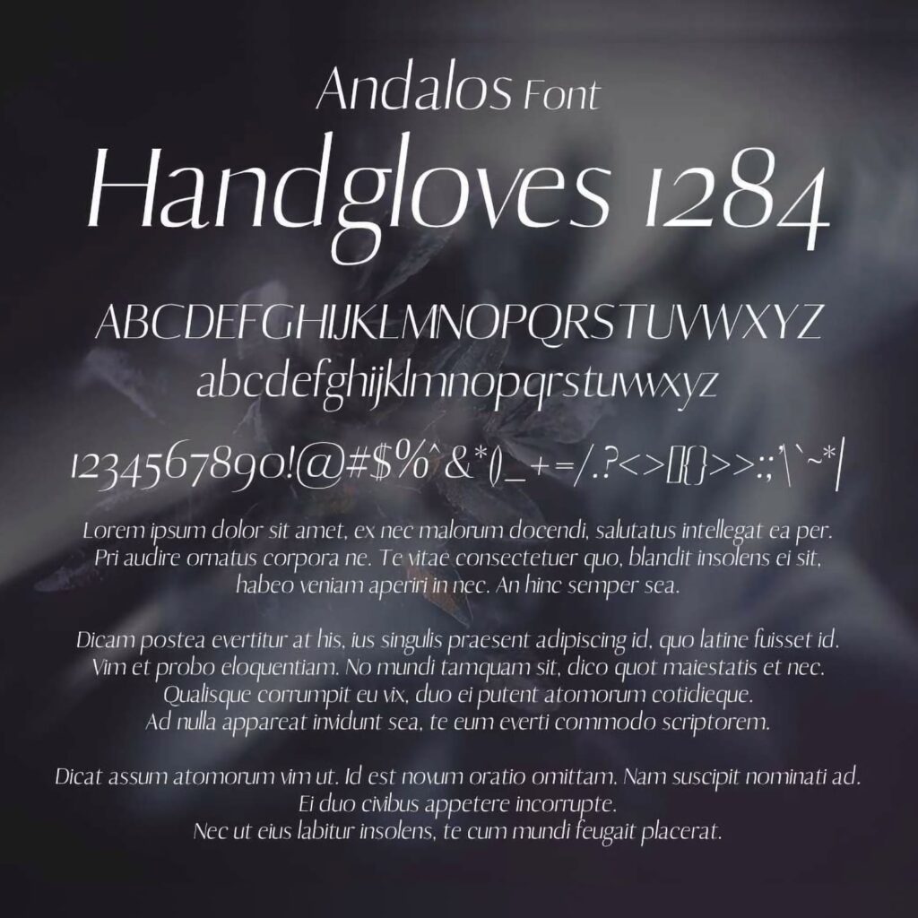 Andalos Font – MasterBundles