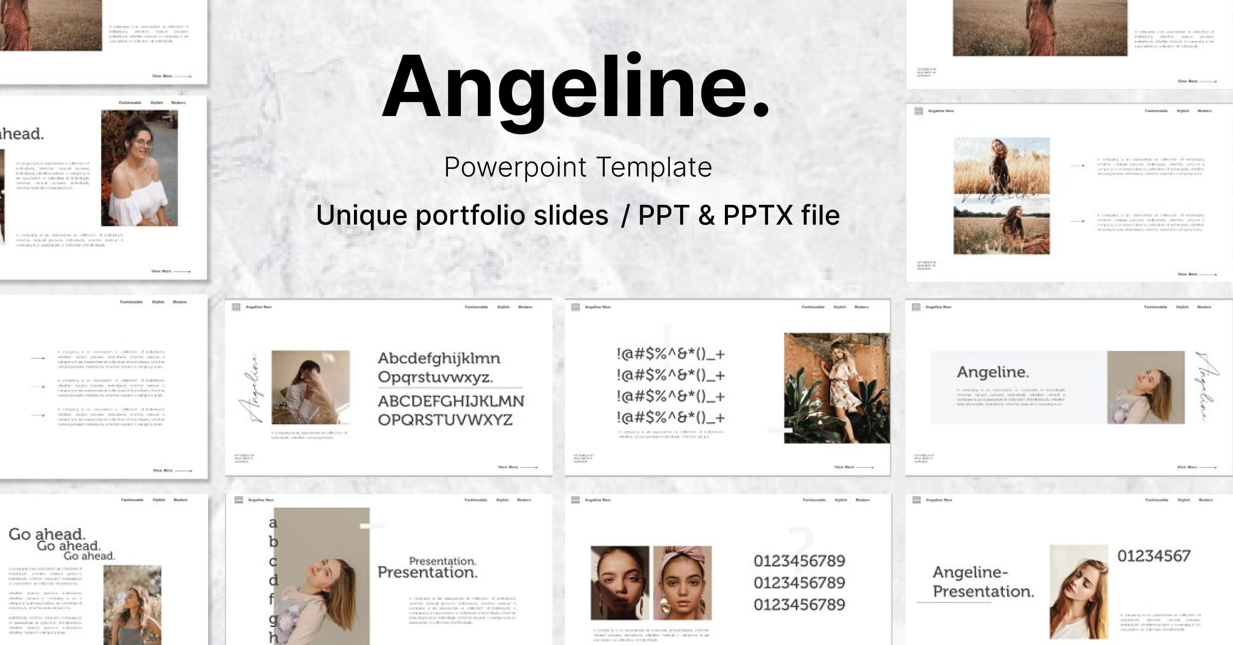 Angeline Design Powerpoint Template – MasterBundles