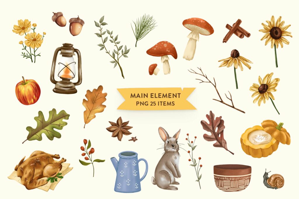 Autumn Graphics Pack – MasterBundles