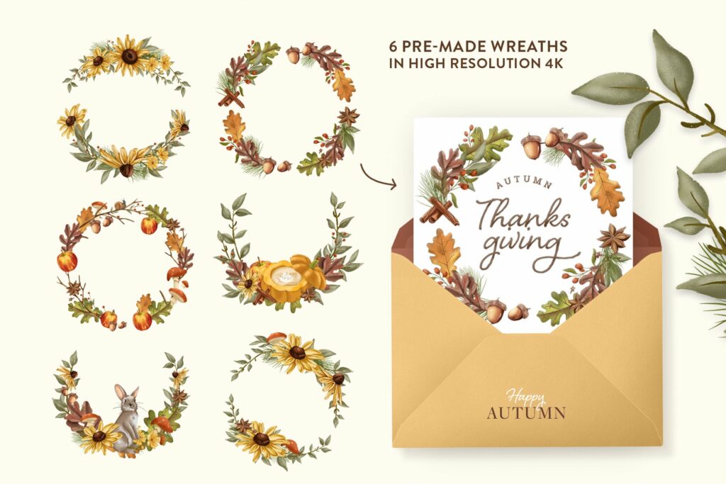 Autumn Graphics Pack – MasterBundles