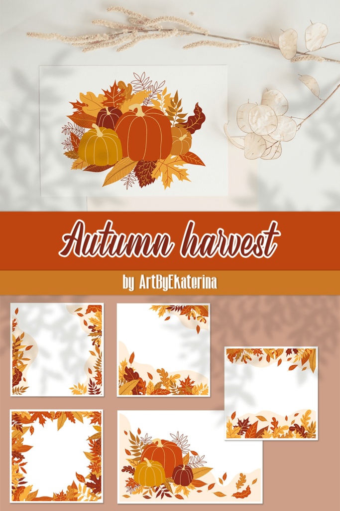 Autumn Harvest Hand-drawn Collection – MasterBundles