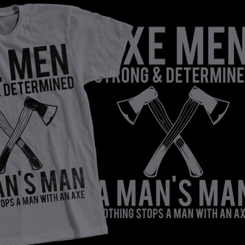 Axe Men T-Shirt Design +Mockups – MasterBundles
