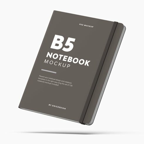 B5 Notebook Mockup | Master Bundles