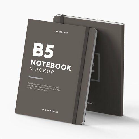 B5 Notebook Mockup | Master Bundles