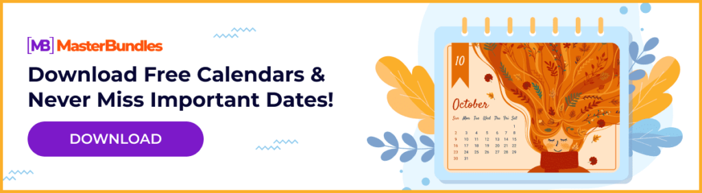 40+ Free Printable October Calendars 2022