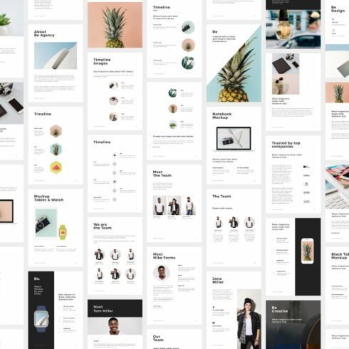 A4 Vertical Powerpoint + 30 Photos | MasterBundles