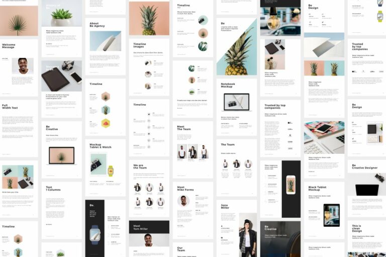 A4 Vertical Powerpoint + 30 Photos – MasterBundles