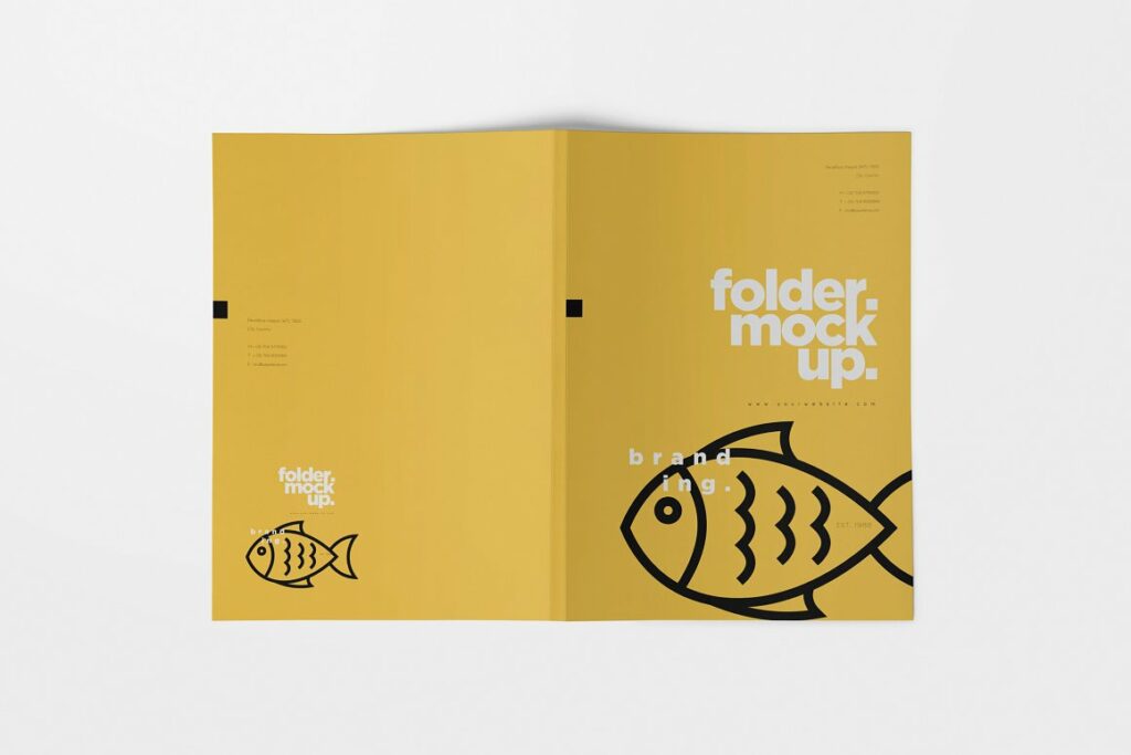 Beautiful Folder Mockups – MasterBundles
