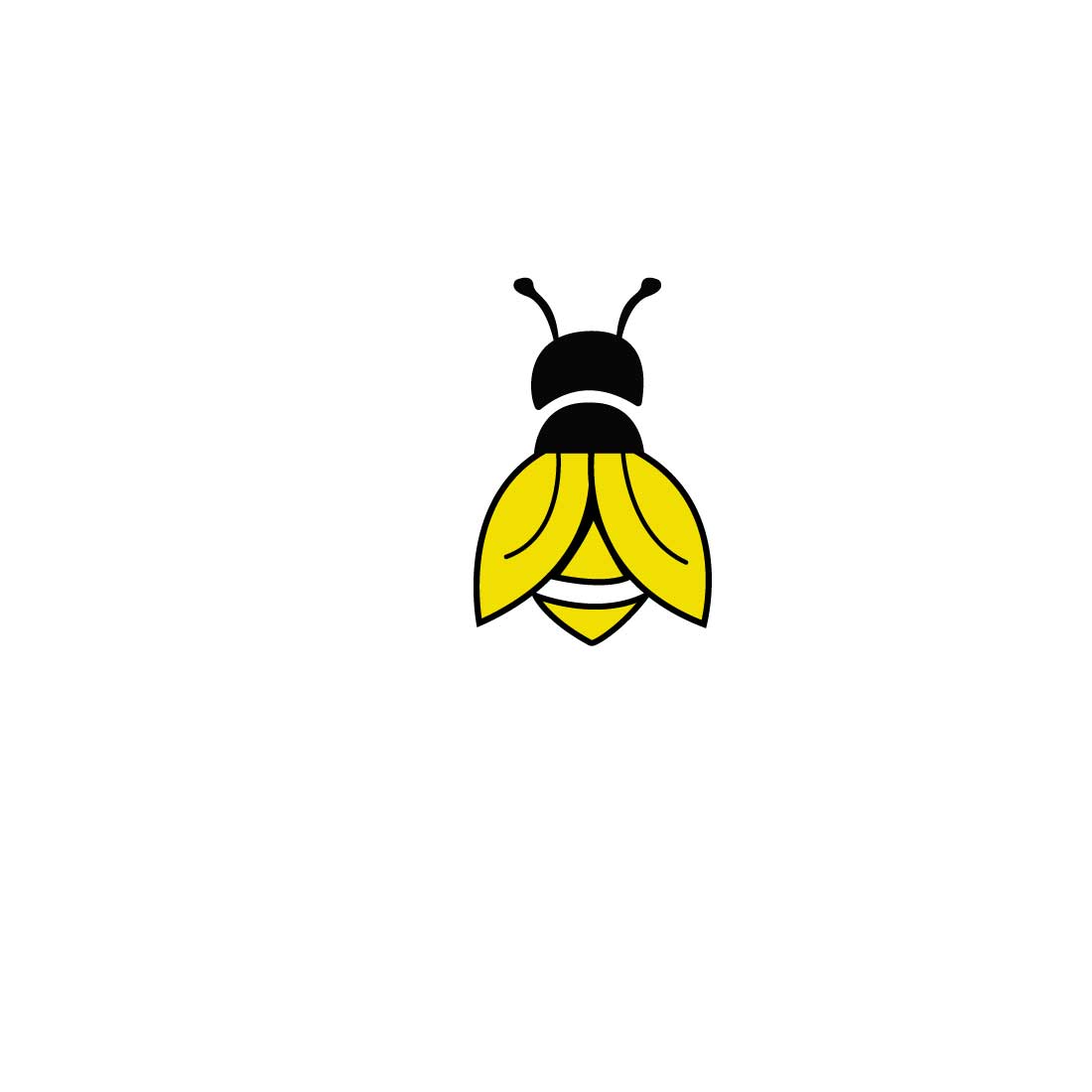 Honey Bee logo - MasterBundles