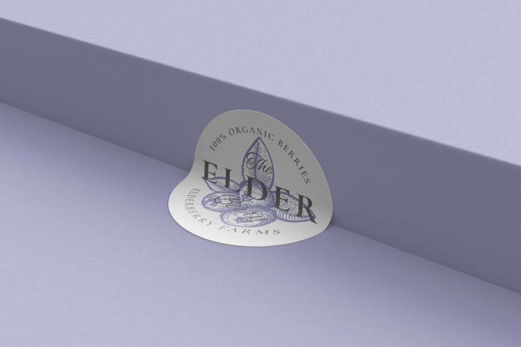 Bend Sticker Mockup – MasterBundles