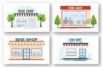 10 Bike Shop Illustration - MasterBundles