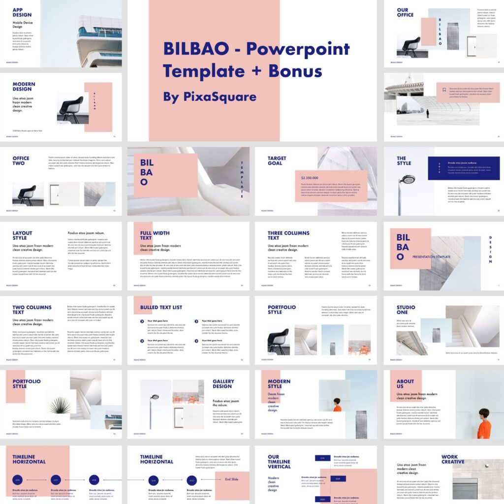 Bilbao - Powerpoint Template + Bonus – MasterBundles