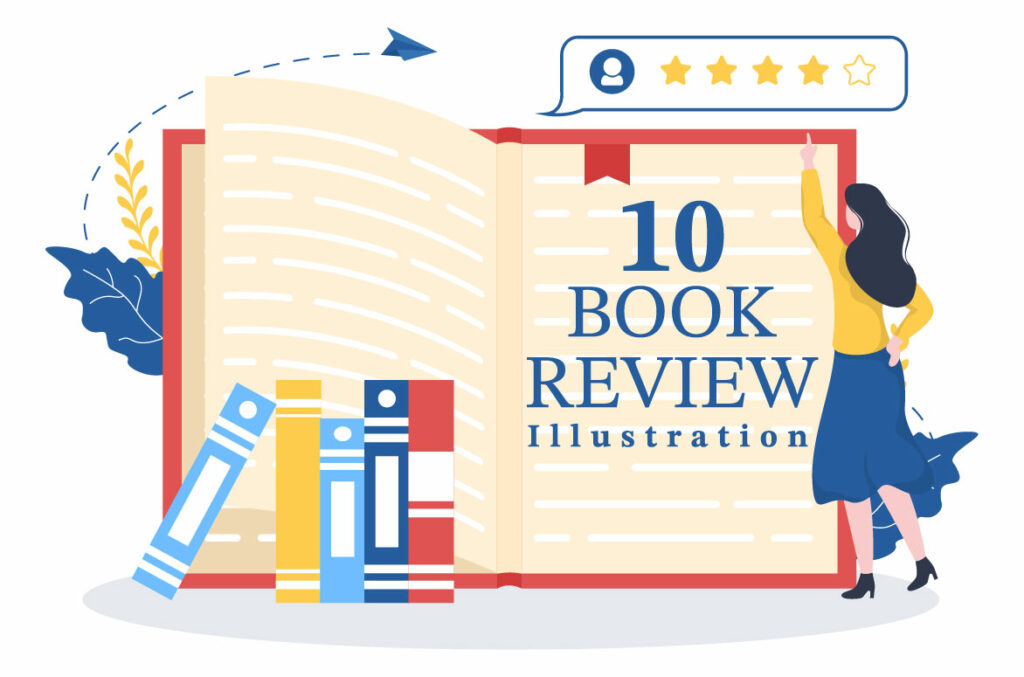 10 Book Review Feedback Illustration - MasterBundles