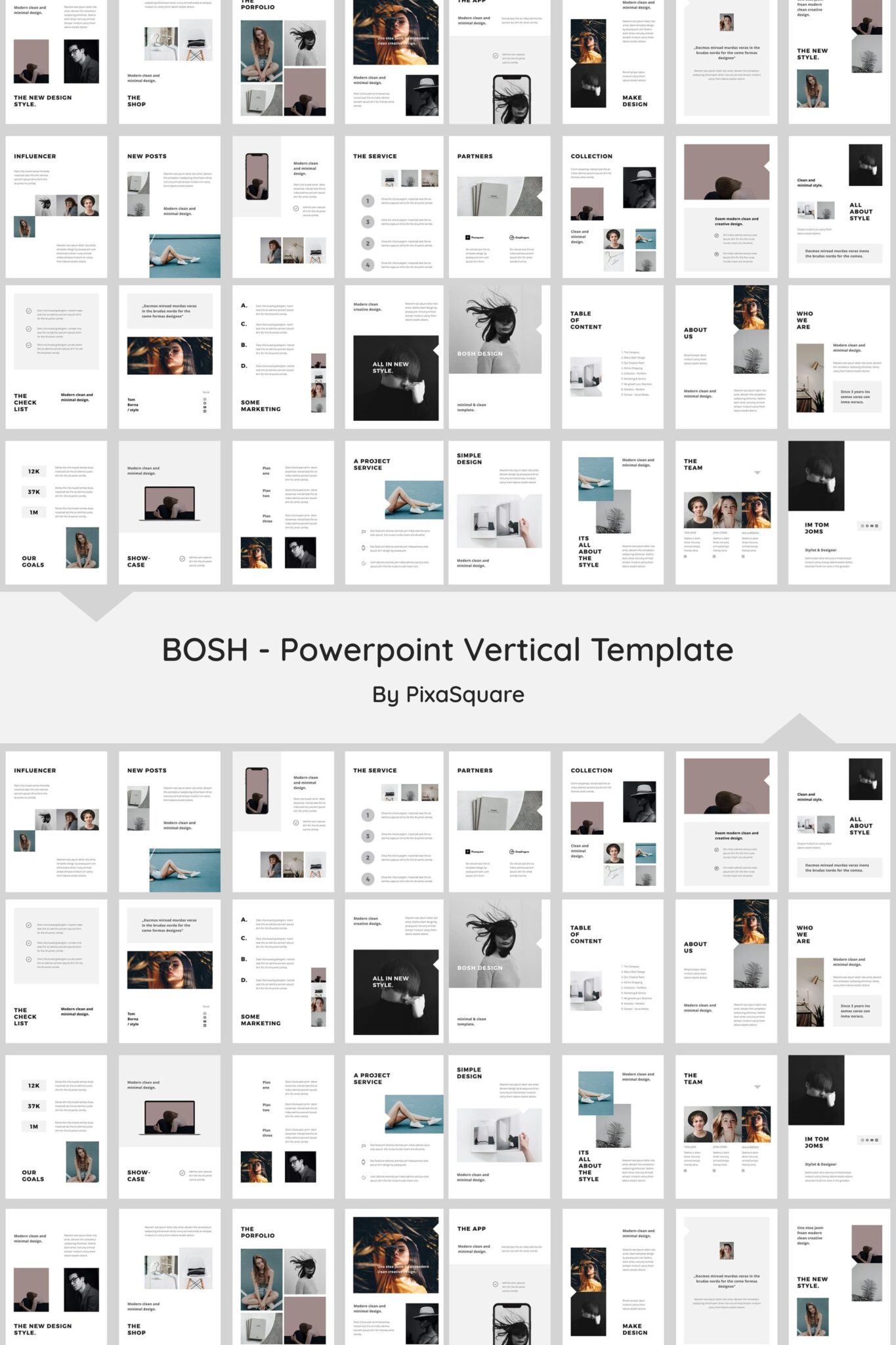 BOSH - Powerpoint Vertical Template – MasterBundles
