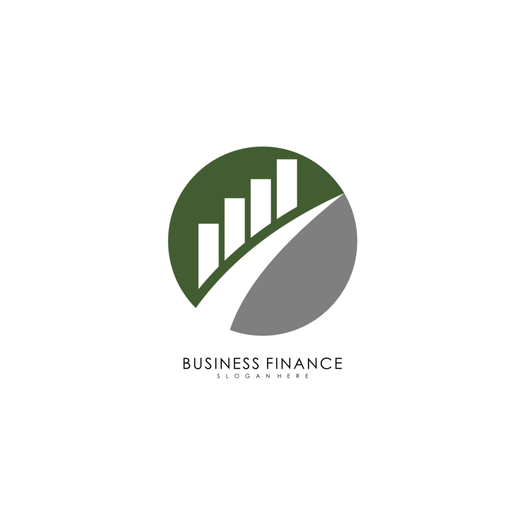 6 Finance and accounting logo design set vector template - MasterBundles