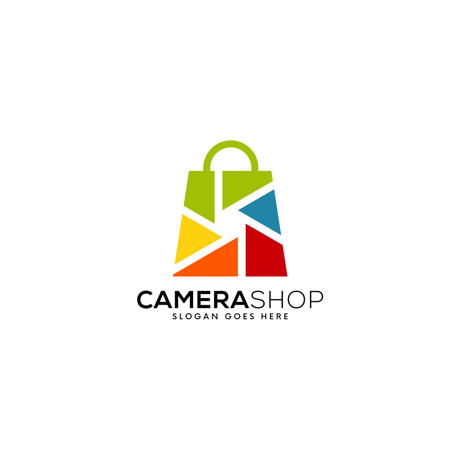 camera shop logo vector design - MasterBundles
