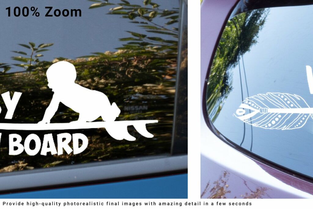 Car Sticker Mockup Set – MasterBundles