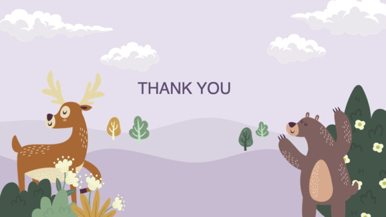 Cartoon Animal Powerpoint Template – MasterBundles