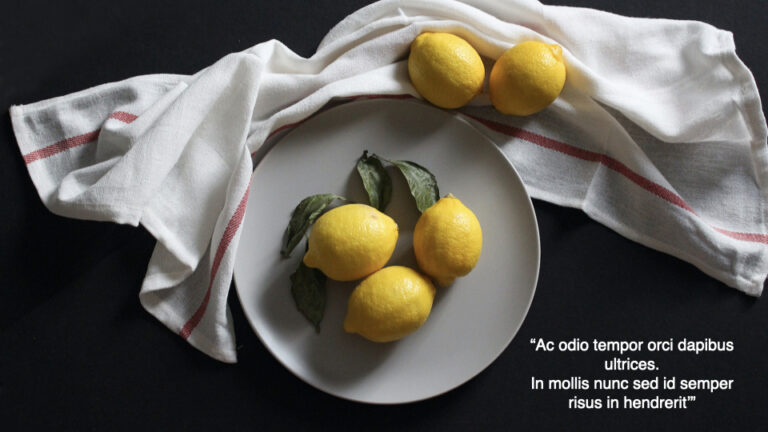 Cartoon Food Powerpoint Template – MasterBundles