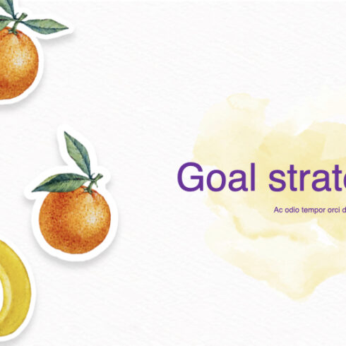 Cartoon Food Powerpoint Template | Master Bundles