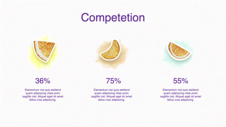 Cartoon Food Powerpoint Template – MasterBundles