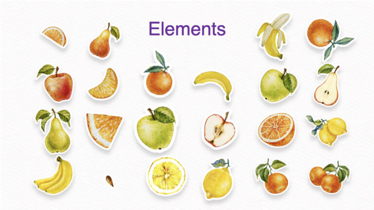 Cartoon Food Powerpoint Template – MasterBundles