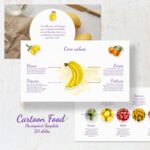 Cartoon Food Powerpoint Template – MasterBundles