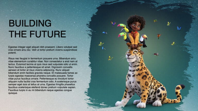 Cartoon PowerPoint Template – MasterBundles