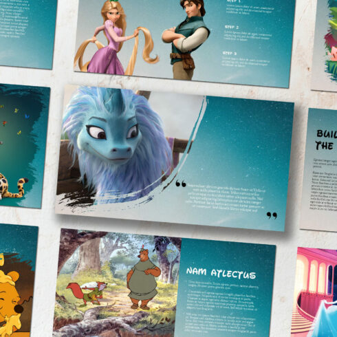 Cartoon PowerPoint Template – MasterBundles