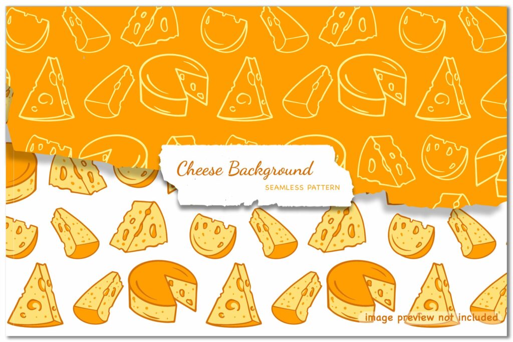 Cheese Background - Seamless Patterns – MasterBundles