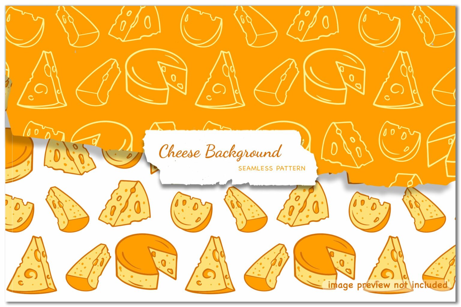 Cheese Background - Seamless Patterns – MasterBundles