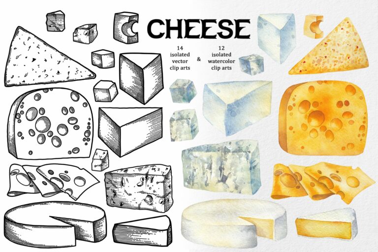 Cheese Collection – MasterBundles