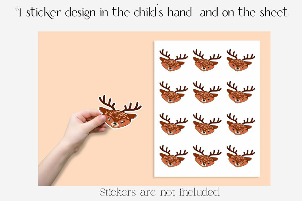 Child Hand Sticker Sheet Mockup Psd – MasterBundles