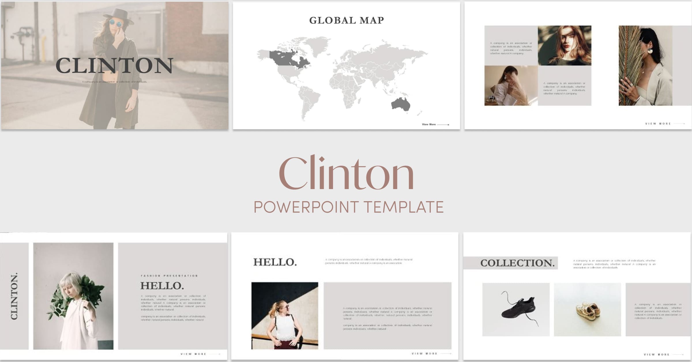 Clinton - Corporate Powerpoint Template – MasterBundles