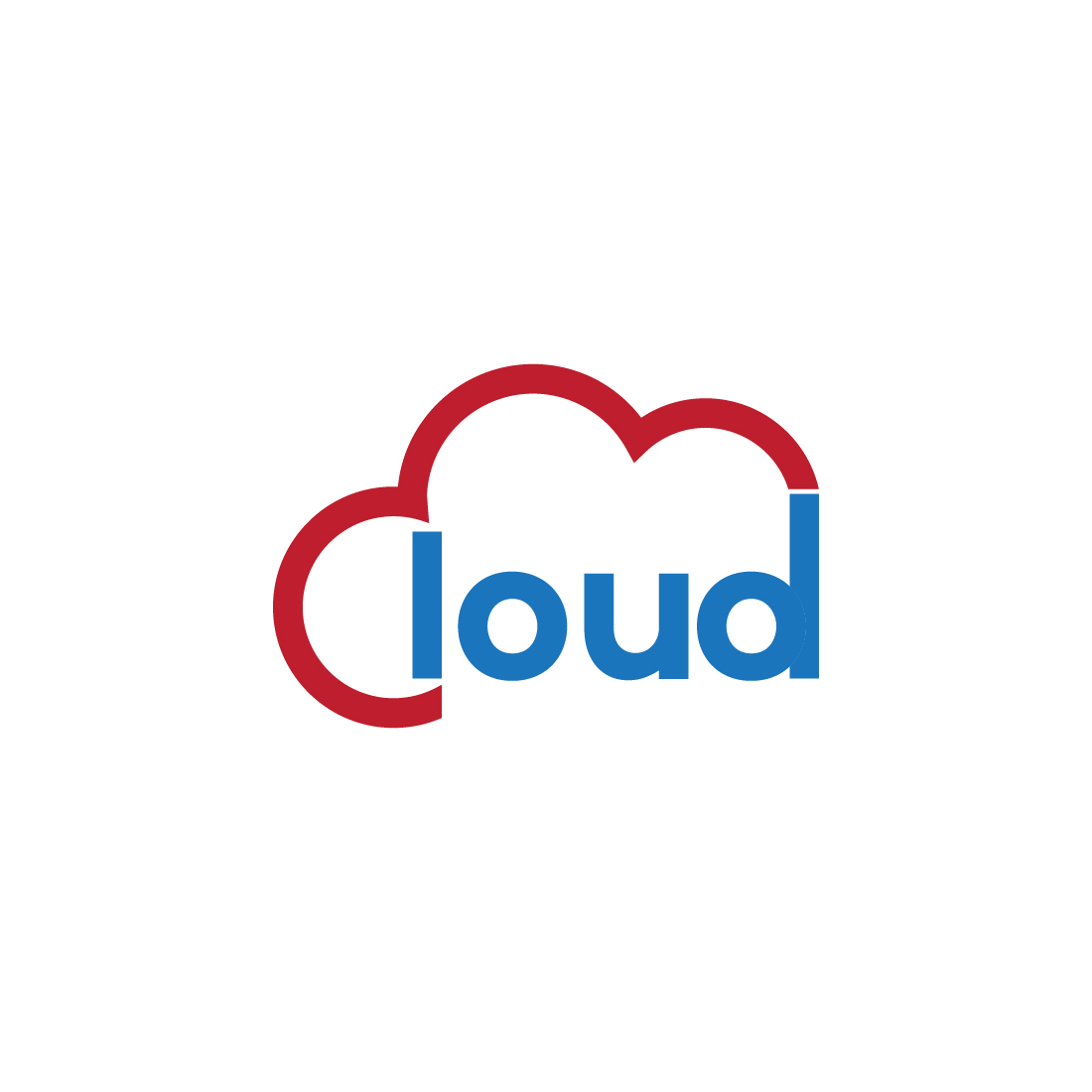 cool cloud logo design - MasterBundles