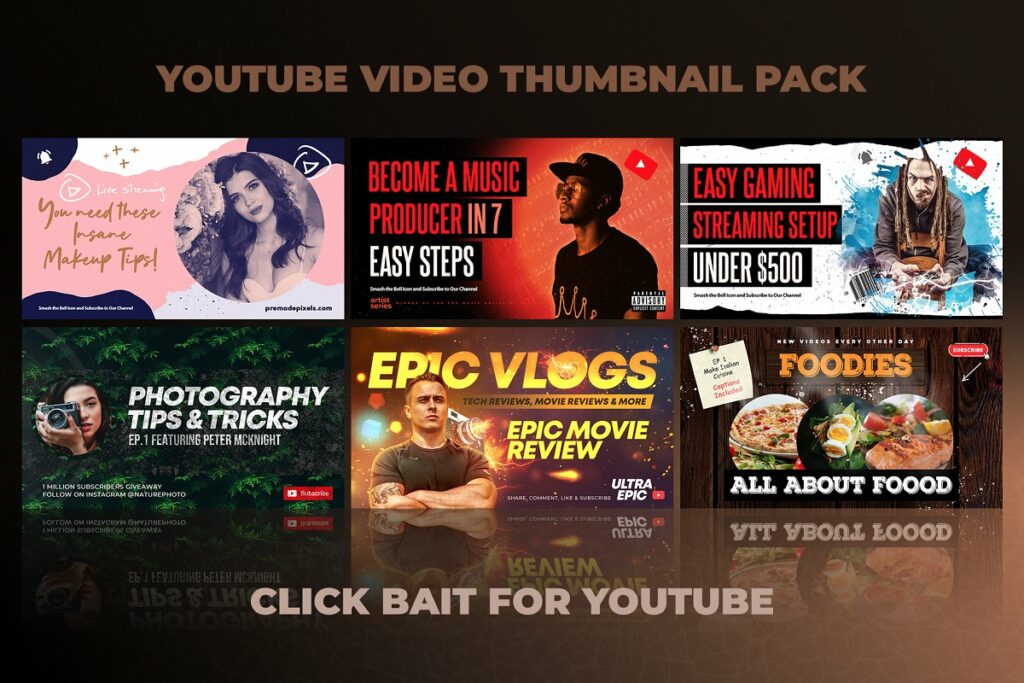 Youtube Thumbnail Mega Bundle – MasterBundles