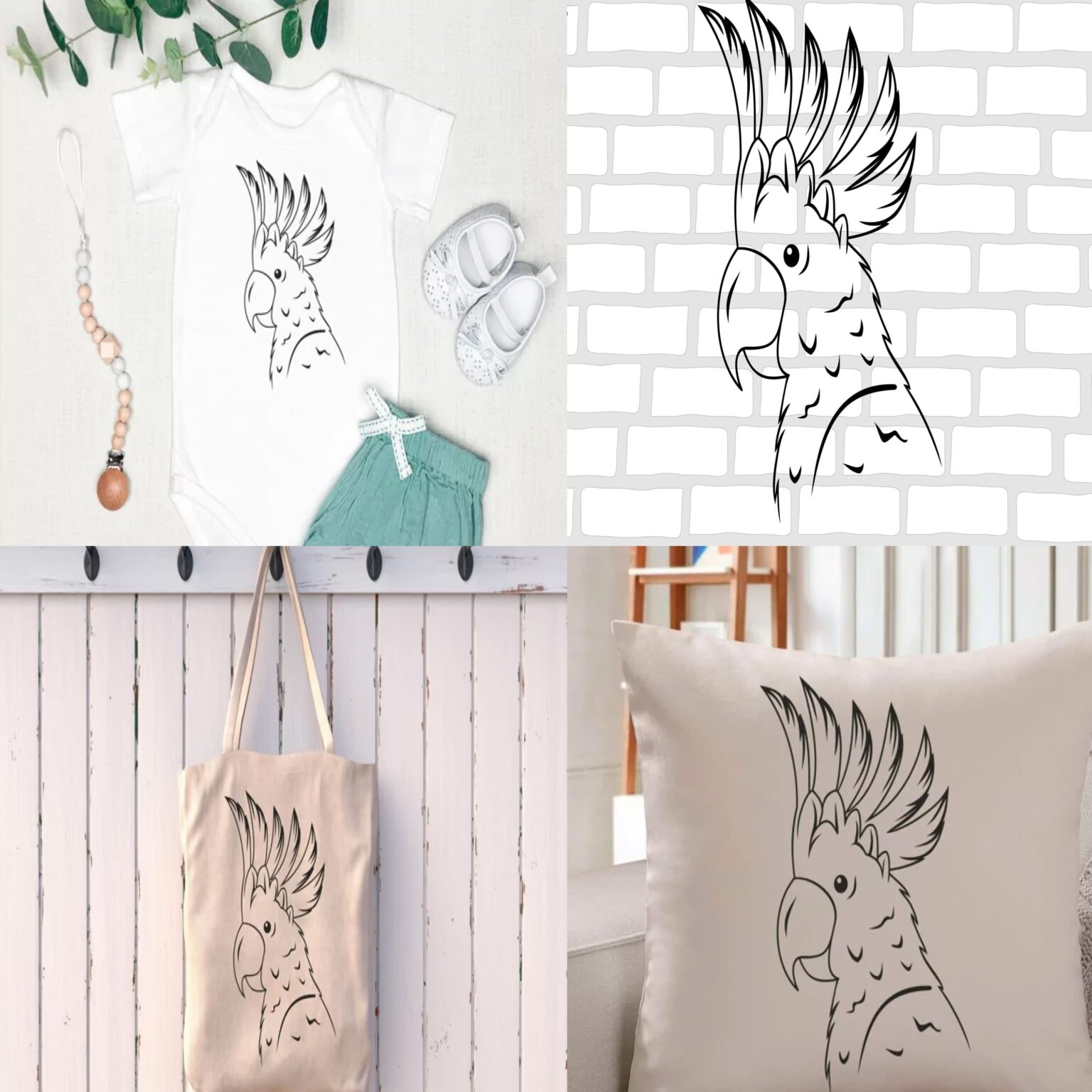 Cockatoo Svg File, Animal Svg, Cockatoo Cut File, Bird Svg – MasterBundles