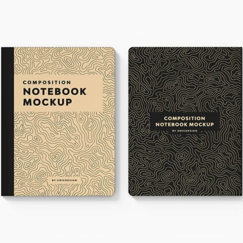 Composition Notebook Mockup | Master Bundles