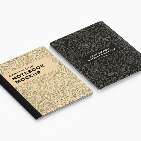 Composition Notebook Mockup | Master Bundles