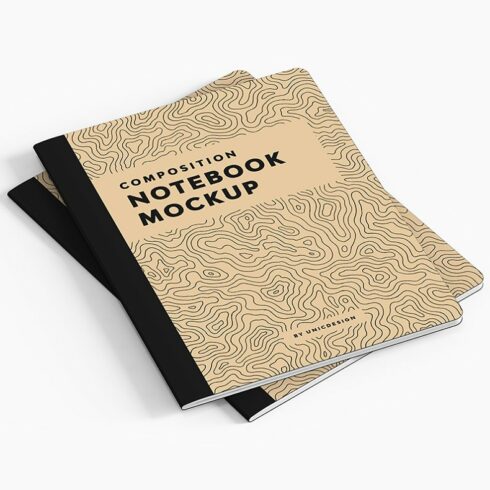 Composition Notebook Mockup | Master Bundles