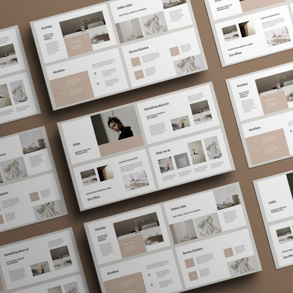 COSA - Powerpoint Style Template – MasterBundles