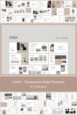 COSA - Powerpoint Style Template – MasterBundles