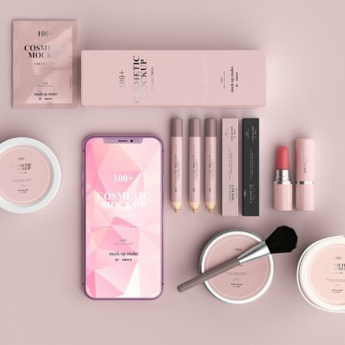 100+ Cosmetic Mock-Up Collection | Master Bundles