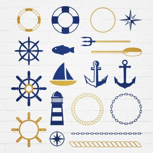 Sea Marine Badges Logos | Master Bundles
