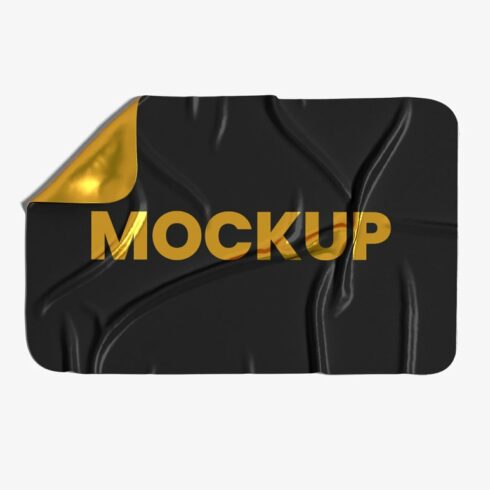 Crumpled Stickers Mockup Set | MasterBundles