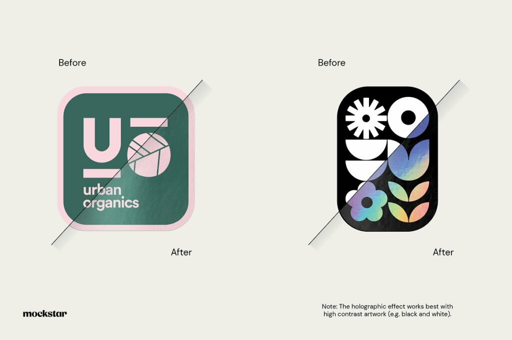 Custom Patch + Sticker Mockup Combo – MasterBundles