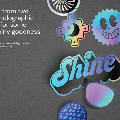 Custom Shape Sticker Mockup | Master Bundles