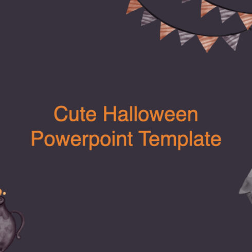 ANASTAS - Cute Halloween Powerpoint Template | Master Bundles
