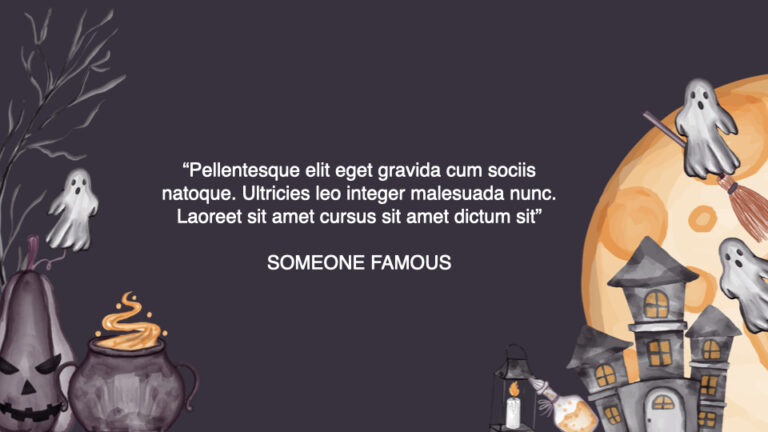 ANASTAS - Cute Halloween Powerpoint Template – MasterBundles