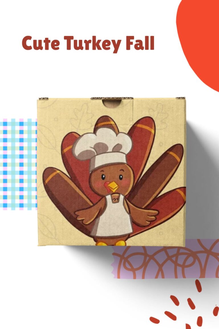 Cute Turkey Fall Clip Art – MasterBundles